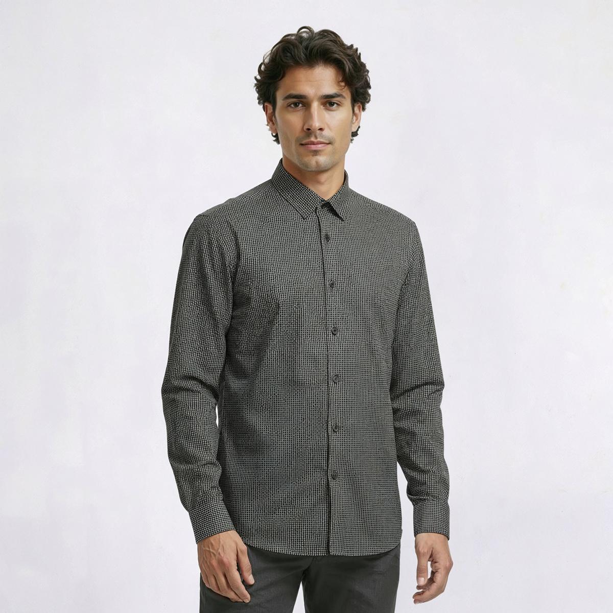 Click here for Mens Christian Aujard Regular Fit Stretch Dress Sh... prices